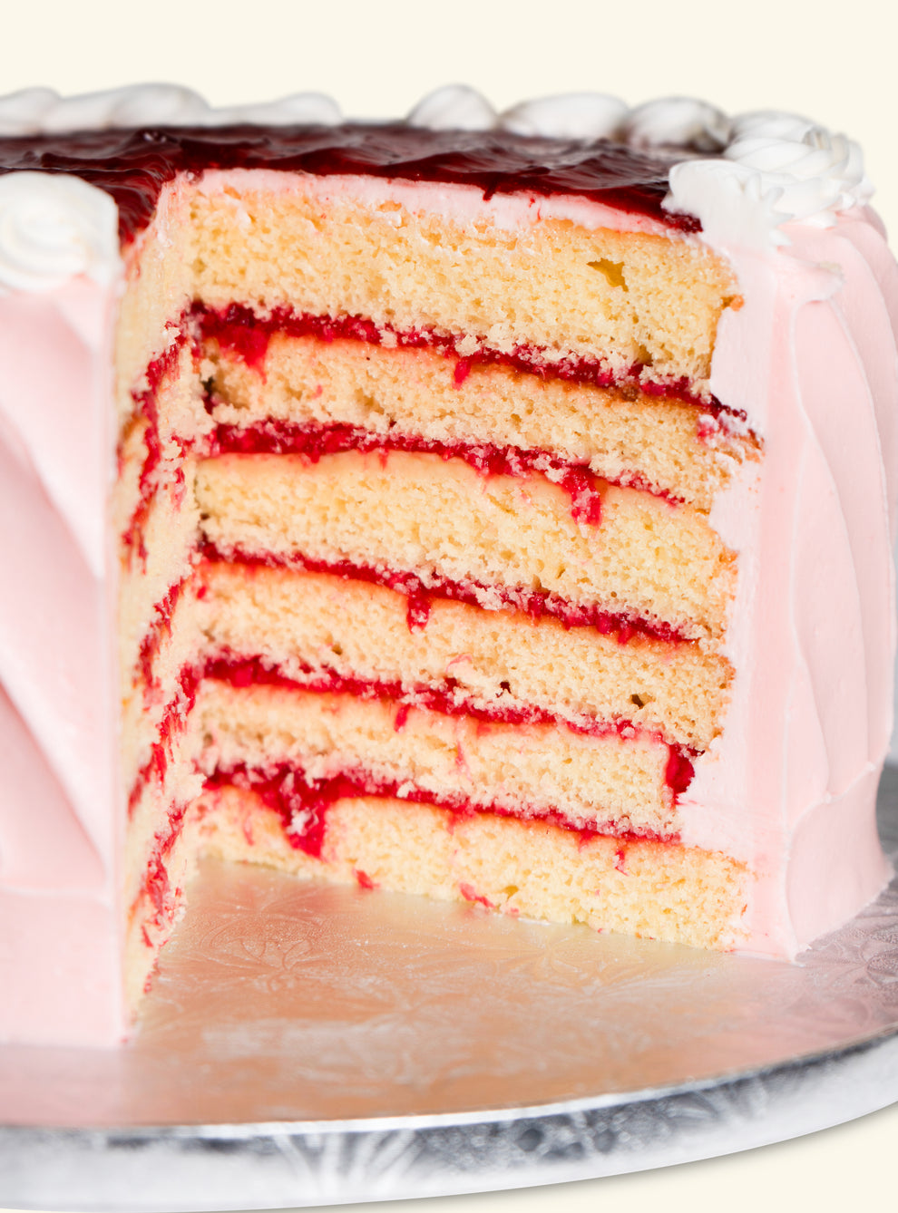 Raspberry Lemonade Cake
